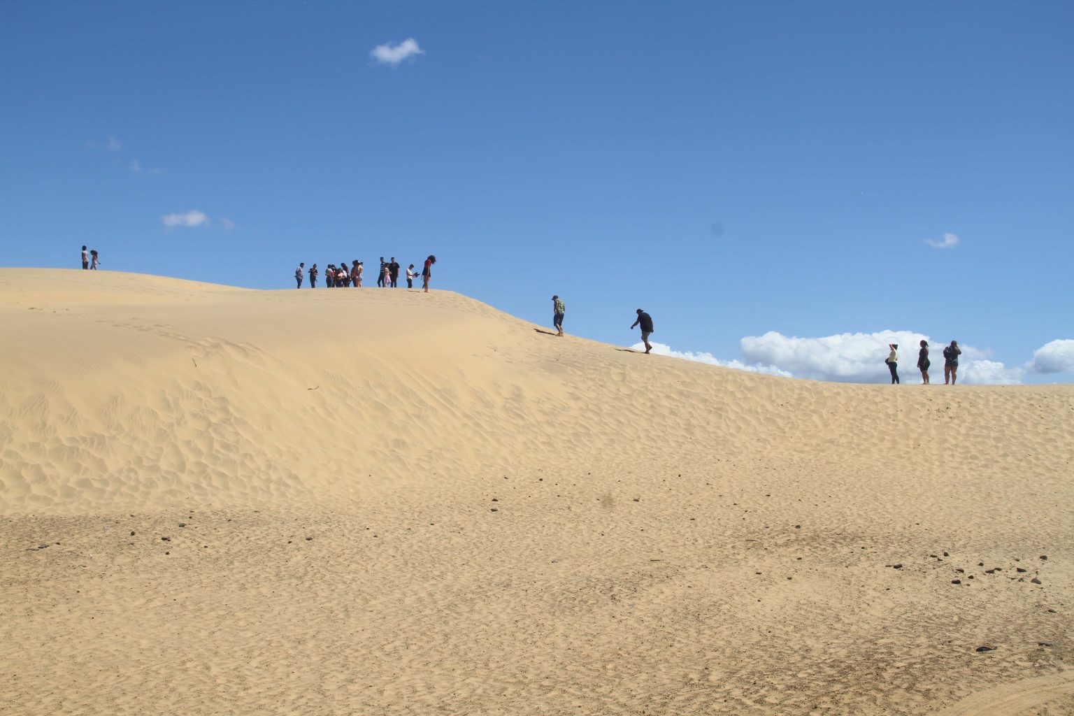 Médanos de Coro siguen siendo atractivos