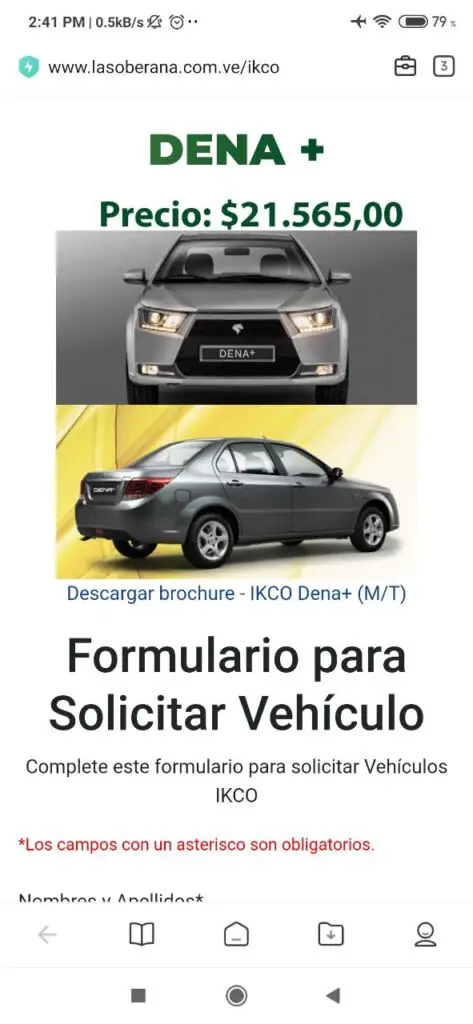 ¡No te quedes sin el tuyo! Así compras carros iraníes en Venezuela