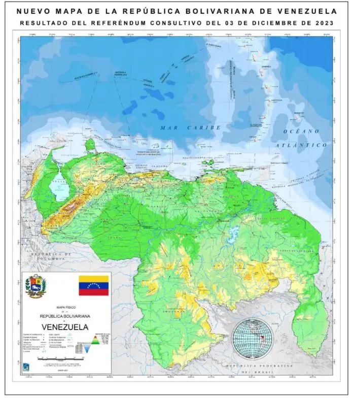 Maduro sobre la Guayana Esequiba: +nuevo mapa - Nuevo Día