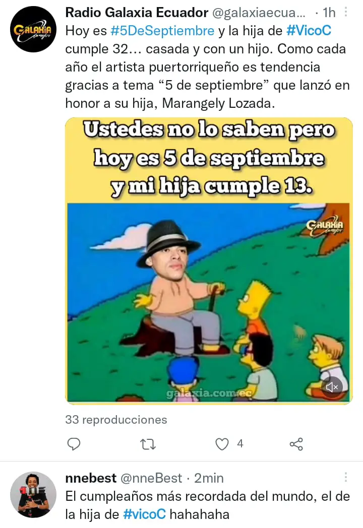 Estos son los memes más graciosos de Vico C por su icónica canción ...